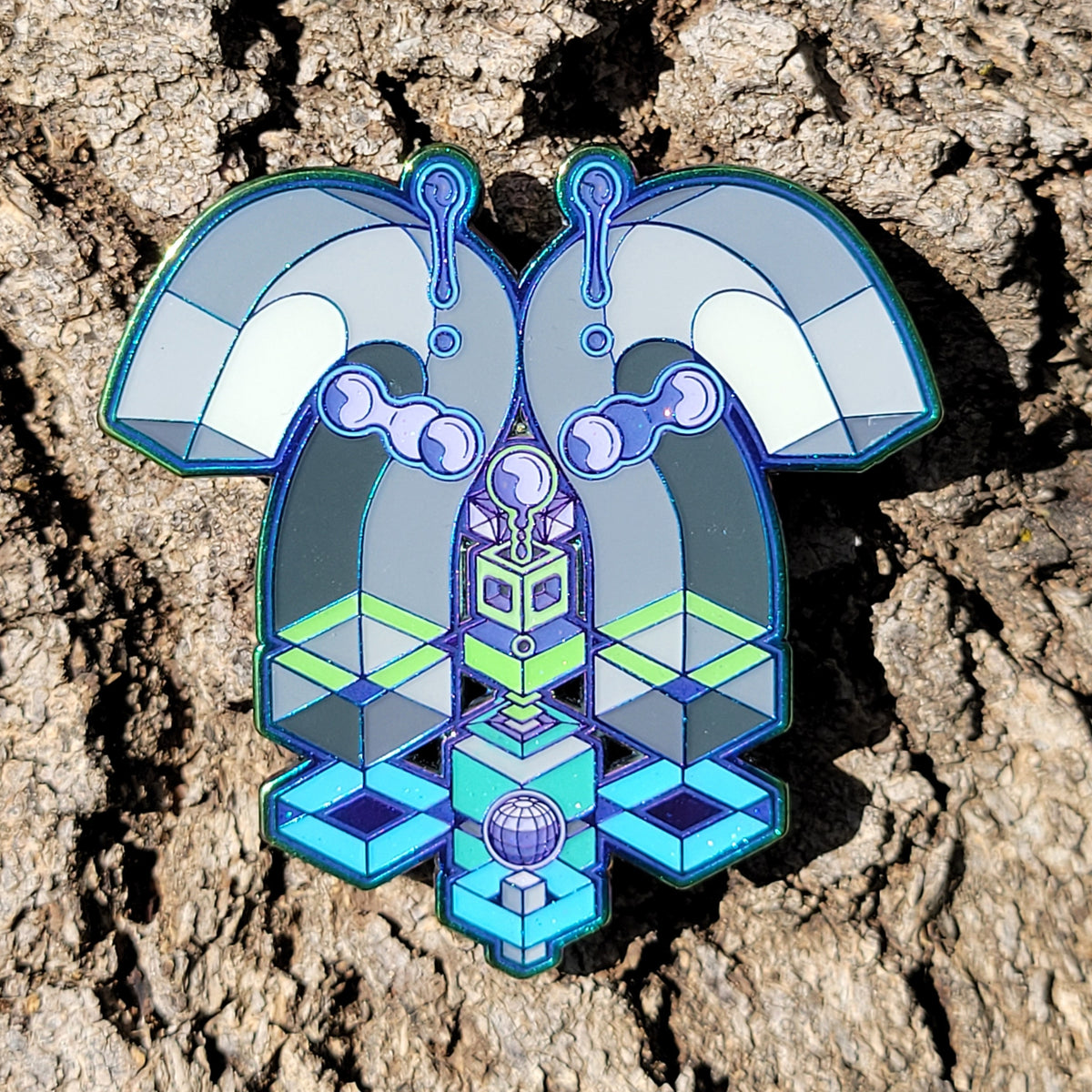 Conundrum Pin // Jake Amason x iLL Art Collective